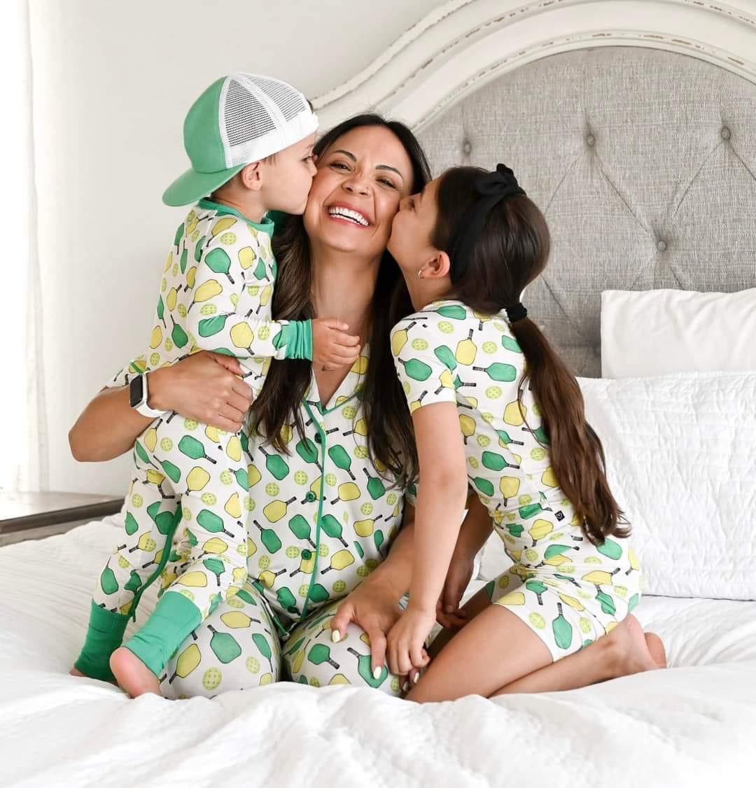 Pickleball Bamboo Pajamas - Cozy & Stylish Sleepwear | Lev Baby
